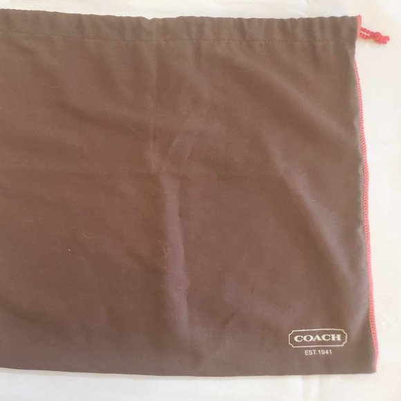 Coach | Bags | Coach Brown Drawstring Dustbag | Poshmark